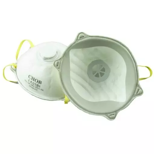 Hengityssuojain FFP3, 2 kpl/pkt Venttiilillä - Tavaratalo Mainio verkkokauppa