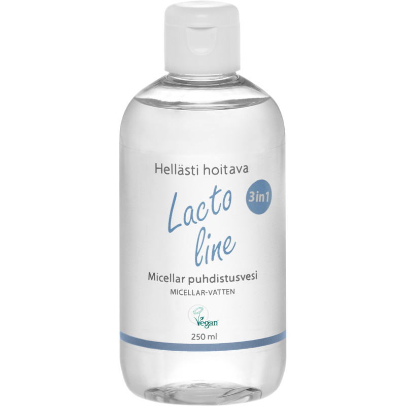 LACTOLINE MICELLAR PUHDISTUSVESI 250ML - Tavaratalo Mainio verkkokauppa