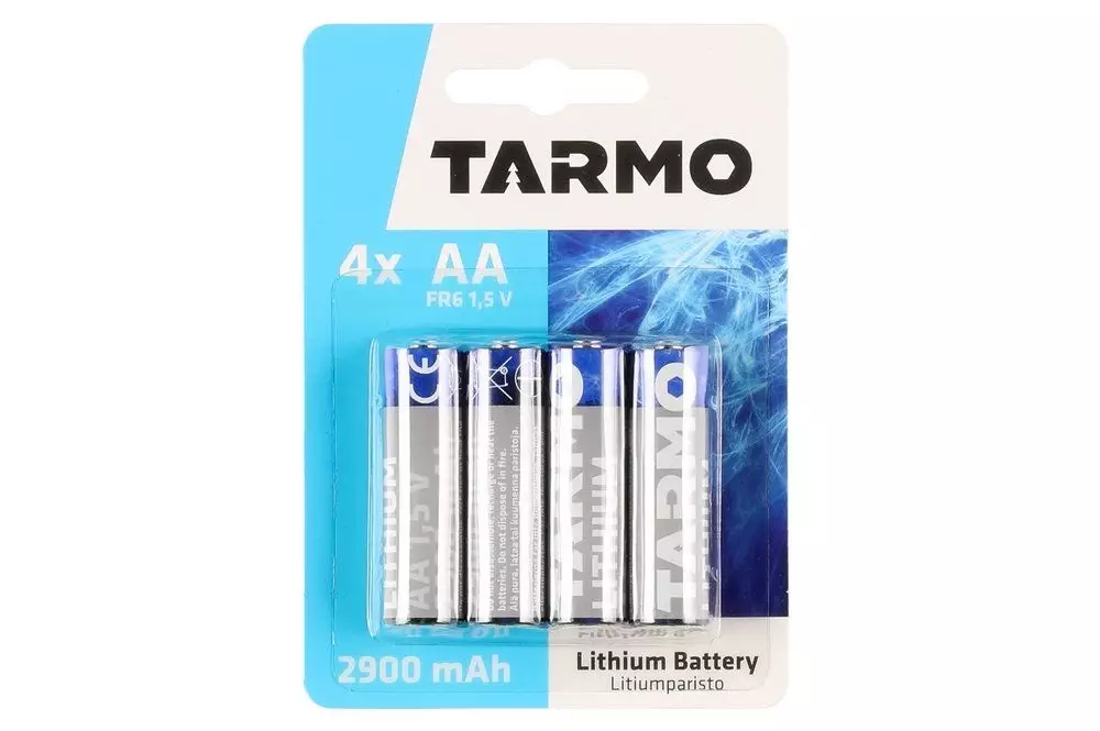 Tarmo Lithium paristo AA 4 kpl/pkt - Tavaratalo Mainio verkkokauppa